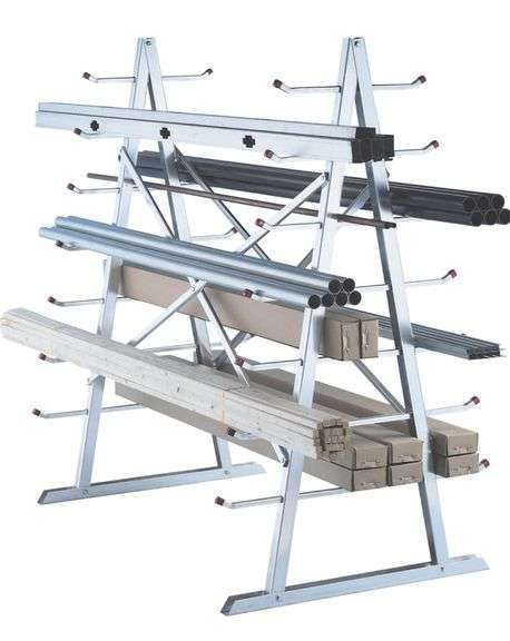 West Horizontal Storage Rack - Kraft Auction Service, LLC