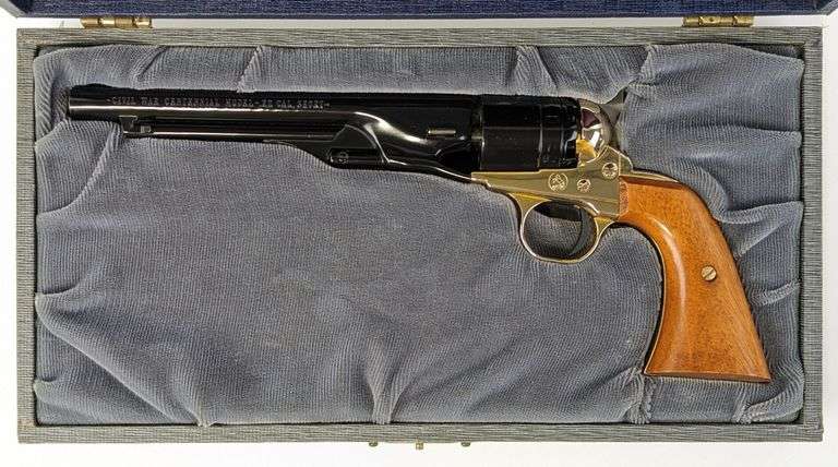 Colt Civil War Centennial Model .22 Short Single Shot Revolver w/ Case ...