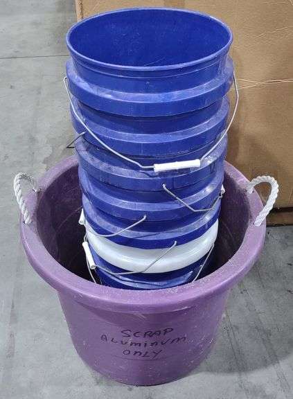 Bucket Bins (12" - 21" Diameter) - Kraft Auction Service, LLC