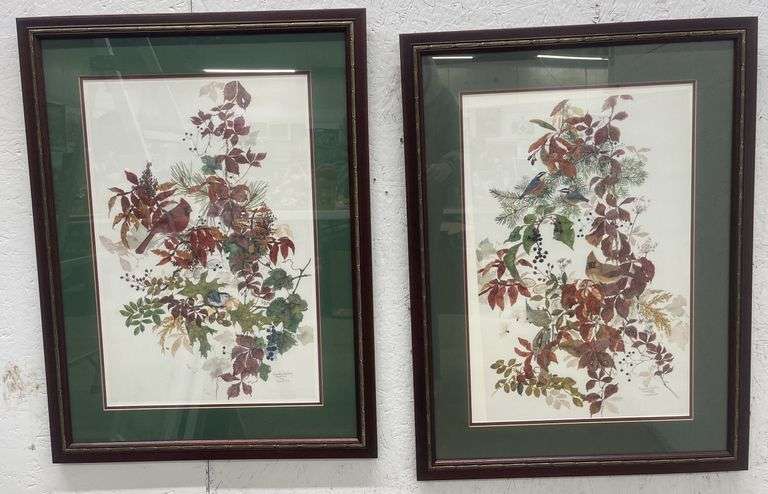 (AI) Matching Bird Prints By Cyndy Callog - Kraft Auction Service, LLC