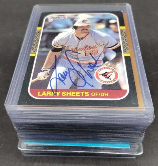 (J) Baseball autograph cards 25 total JSA authentication - Kraft ...