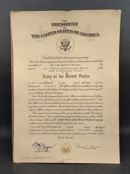 (N) Military Themed Paperwork incl. US Navy Letters, Photographs, Fort ...