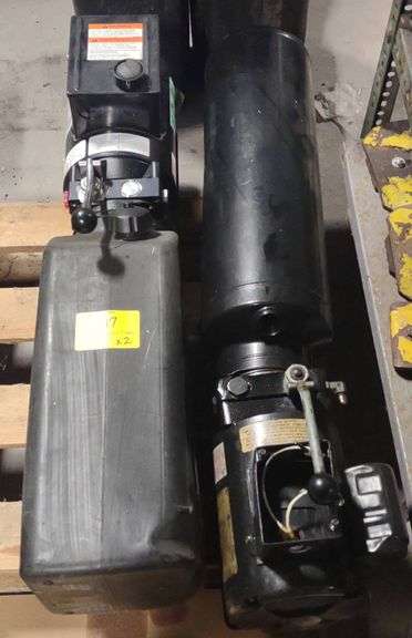 SPX Stone Hydraulic Power Unit (Model AB-1488) & Fender Hydraulic Power ...