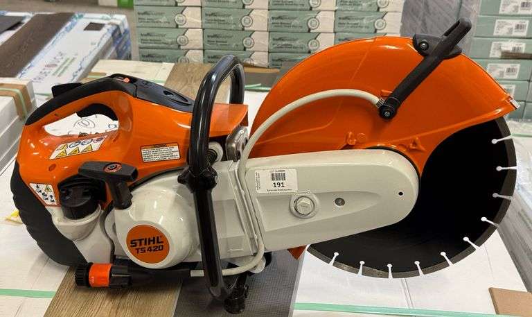 New STIHL TS 420 Cutquik 14 in. Cordless Gas Cut-Off Saw - Kraft ...