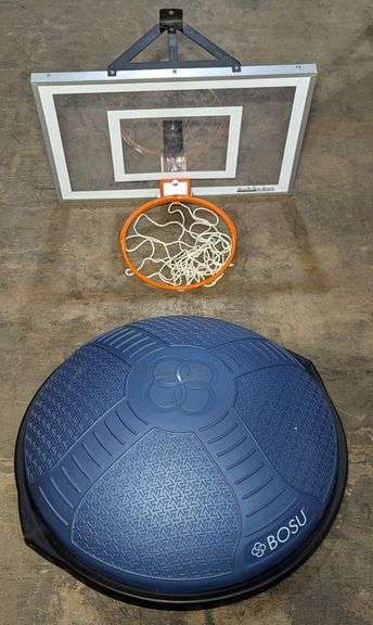 (HI) A BOSU NexGen Pro Balance Trainer (24" diameter), and a ...