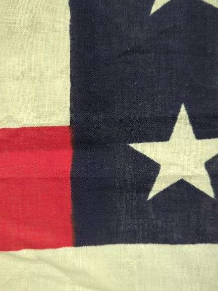 (GH) US Flag. 48 Stars. 47 3/4 x 34 1/2 inch. WW|| Era. - Kraft Auction ...