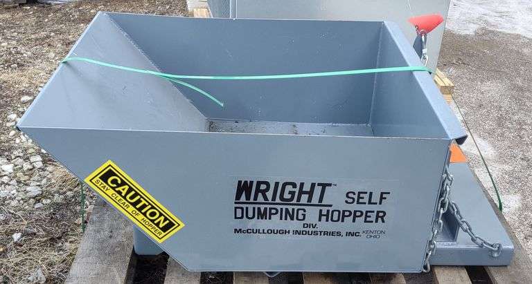 Wright Self Dumping Hopper - Kraft Auction Service, LLC