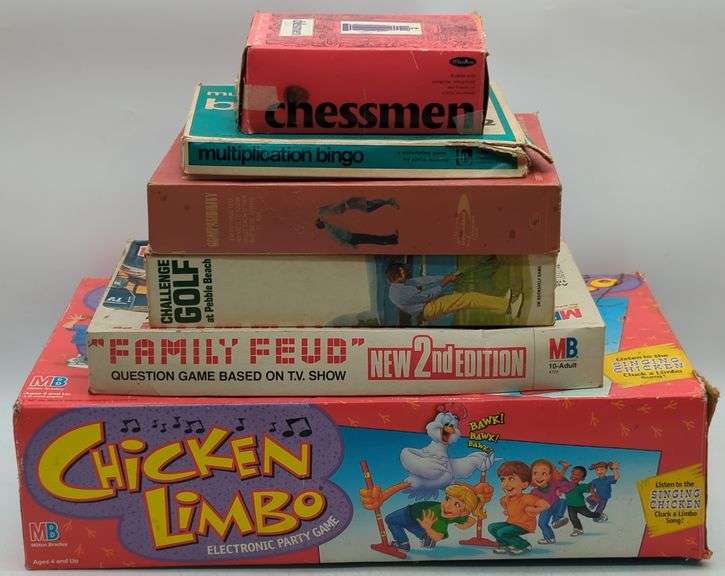 (T) Family Board And Interactive Games. Whitman, MB, Reiss. Chicken ...