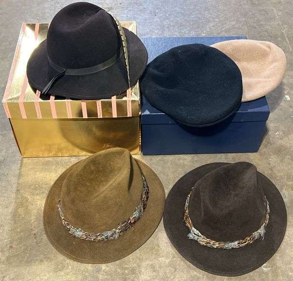 (OP) Vintage Hats Including Makins, Kangol and more - Kraft Auction ...