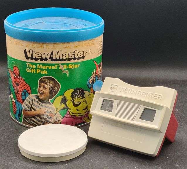 (N) View-Master Marvel All-Star Gift Pak - Kraft Auction Service, LLC