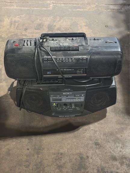 (F) Panasonic RX-FS460, Sony CFD-V15, RCA Four Speaker System, and More ...