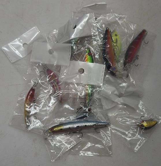 12 Lake River Fishing Lures - Kraft Auction Service, LLC