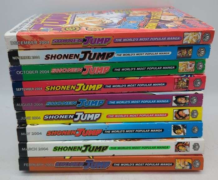 (KL) Nine Shonen Jump Manga from O4' by VIZ, Missing July, April, and ...