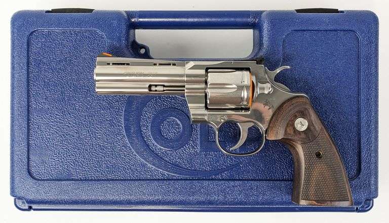 Colt Python .357 Magnum Revolver w/ Case - Kraft Auction Service, LLC