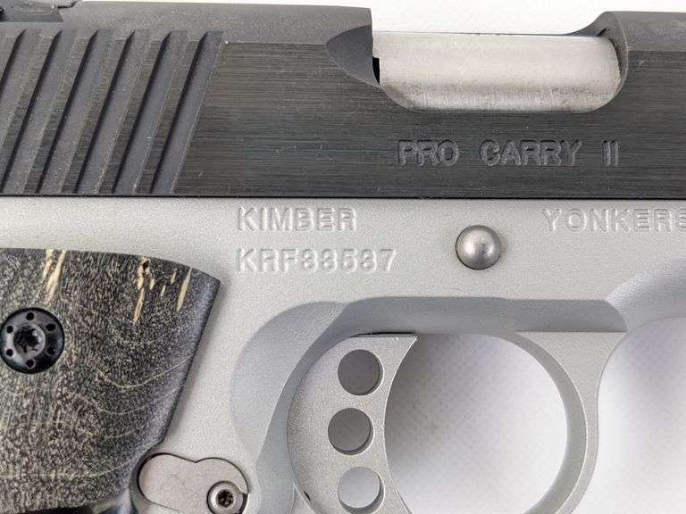 Kimber Pro Carry II 9mm Semi Auto Pistol w/ Case - Kraft Auction ...