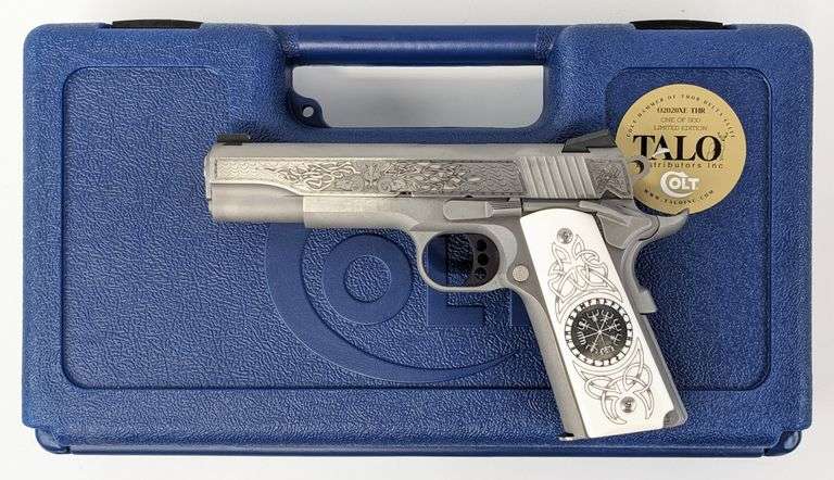 Colt Talo Hammer of Thor Delta Elite 10mm Semi Auto Pistol w/ Case ...