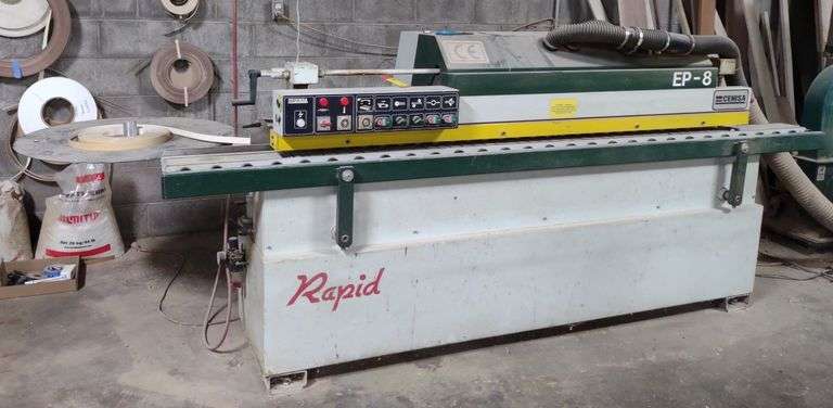 Cehisa Rapid Edgebander Machine (Model EP-8) w/ Edge Bending Rolls ...