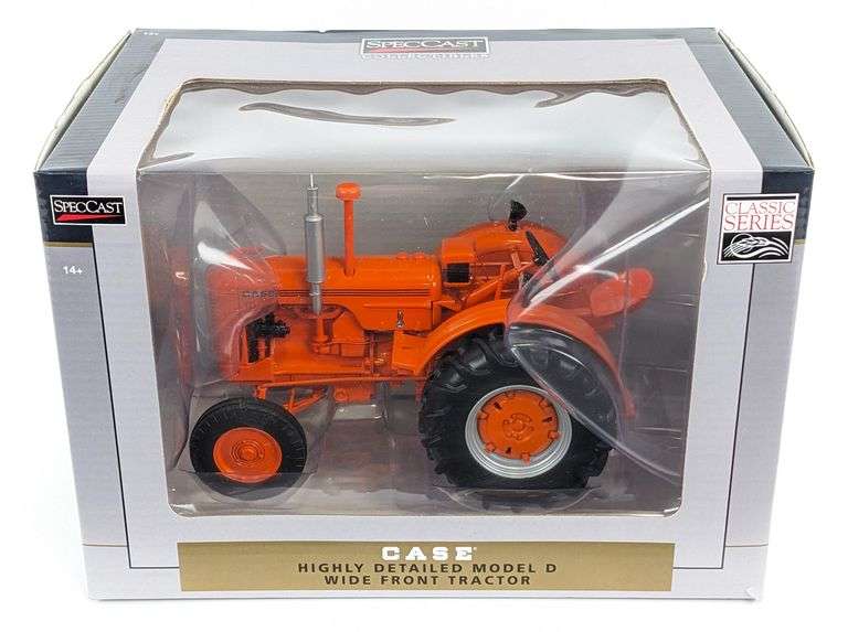 1/16 SpecCast Case Model D Wide Front Tractor - Kraft Auction Service, LLC