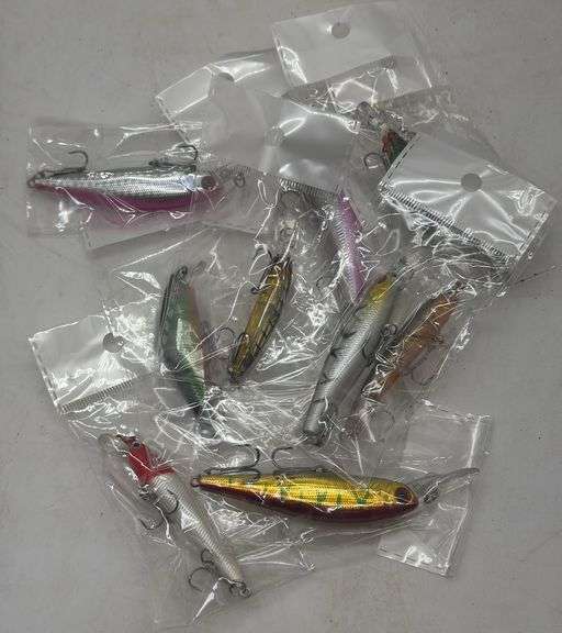 12 Lake River Fishing Lures - Kraft Auction Service, LLC