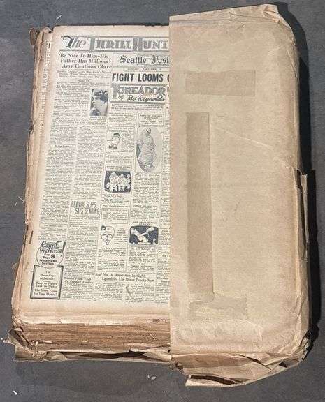(KL) Vintage Newspapers - Kraft Auction Service, LLC