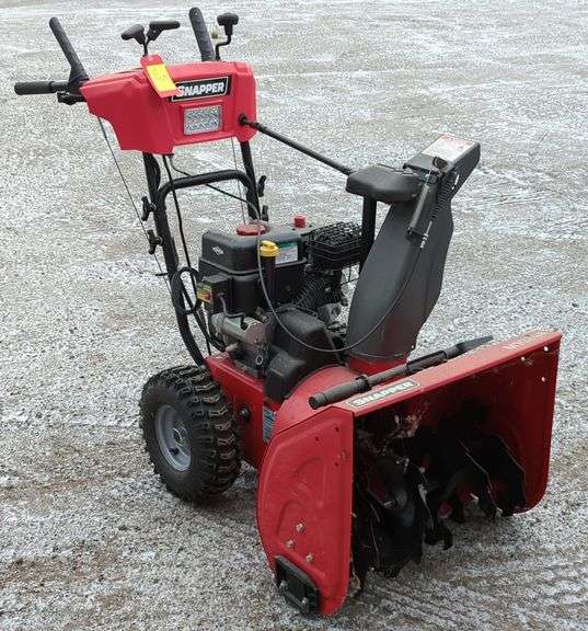 2021 Snapper M1024 E (Model 1697440) Walk Behind Snow Blower w/ 24 ...