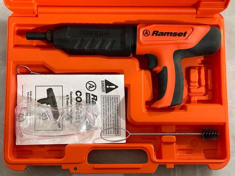 (CY) Ramset Cobra+ 0.27 Caliber Semi-Automatic Powder Actuated Tool ...