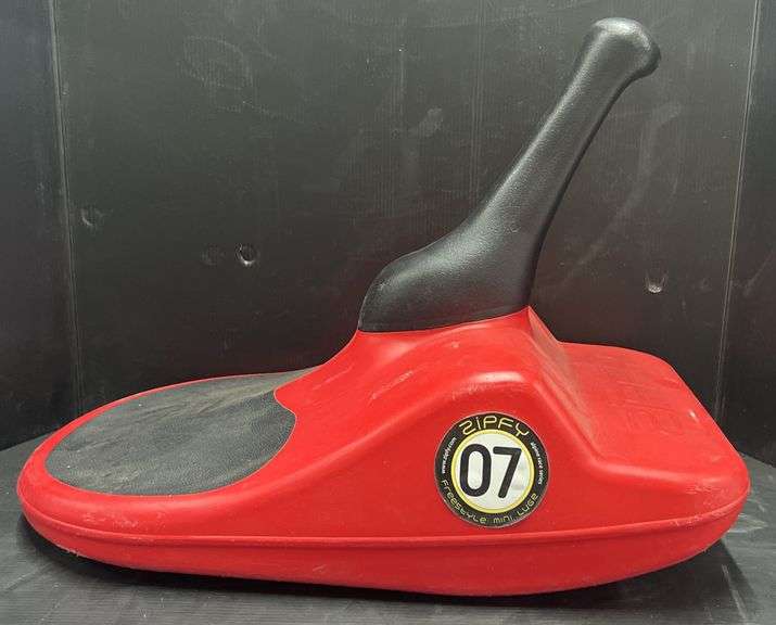 Zipfy Freestyle Mini Luge Snow Sled. - Kraft Auction Service, LLC