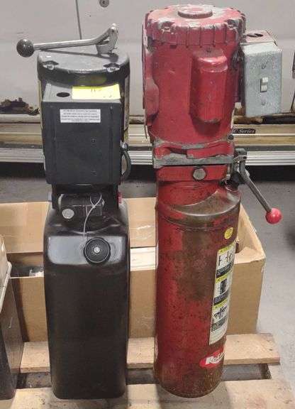 SPX Stone Hydraulic Power Unit (Model A1207-19) & Dove Corp. Hydraulic ...