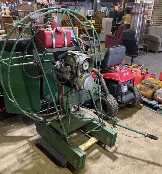 (F) Swamp Boat Fan/Motor (Missing Front Half) 46” x 54” x 59” - Kraft ...