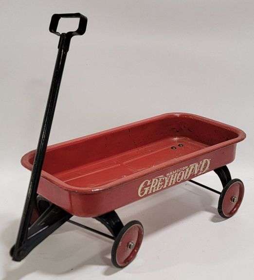 Vintage Hamilton Greyhound Red Wagon - Kraft Auction Service, LLC