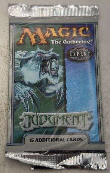 (J) Magic the Gathering Judgement Booster Pack Factory Sealed - Kraft ...