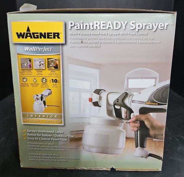 (R) Wagner Paint Ready Sprayer. - Kraft Auction Service, LLC