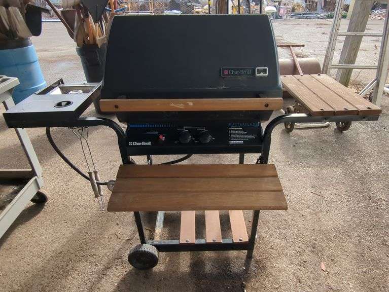 (II) Char- Broil Masterflame 7000. Propane, Side Burner. Fast Start ...