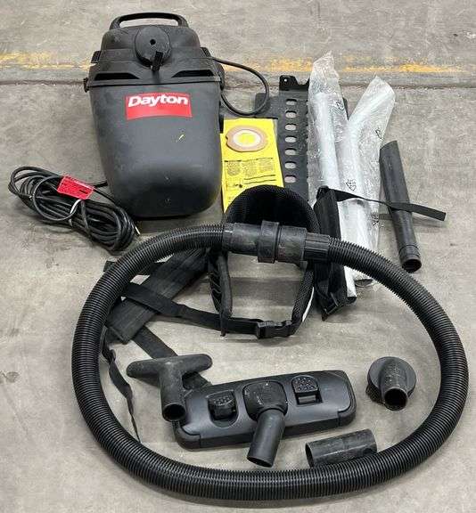 (ZZ) Dayton Back Pack Vacuum Cleaner - Kraft Auction Service, LLC