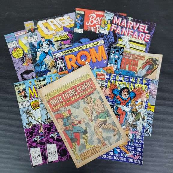 (II) 11 Marvel Comic Book Collection - Kraft Auction Service, LLC
