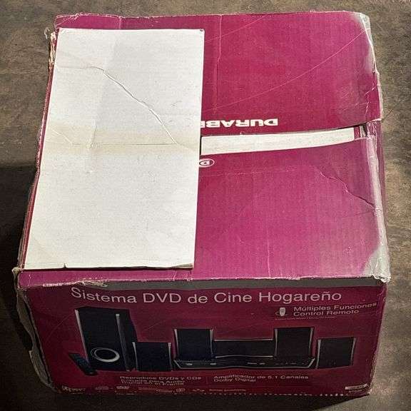 (F) Durabrand DVD Home Theater System - Kraft Auction Service, LLC