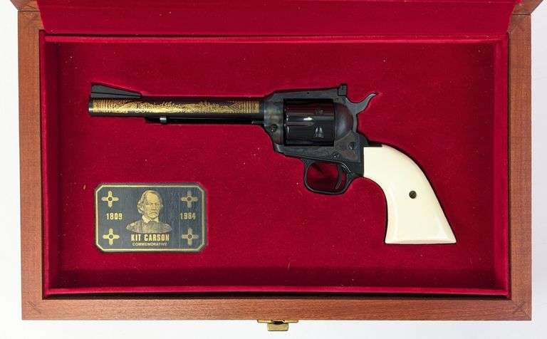 Colt Kit Carson Commemorative New Frontier Scout .22 LR Revolver w ...