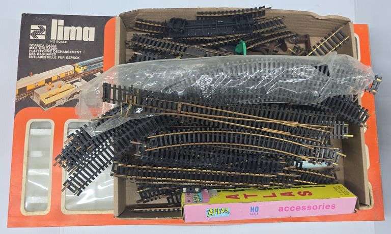 Lima Ho Scale Trains, Tracks, Atlas - Kraft Auction Service, LLC