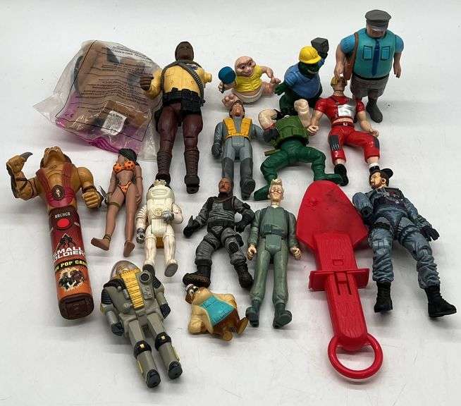 (J) Action Figures including Ghost Busters, Small Soldiers and more ...