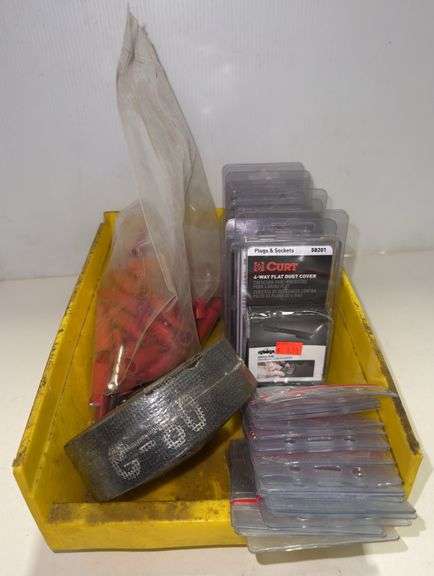 Curt 4-Way Flat Dust Cover, Stiff Plastic Bags, Etc - Kraft Auction ...