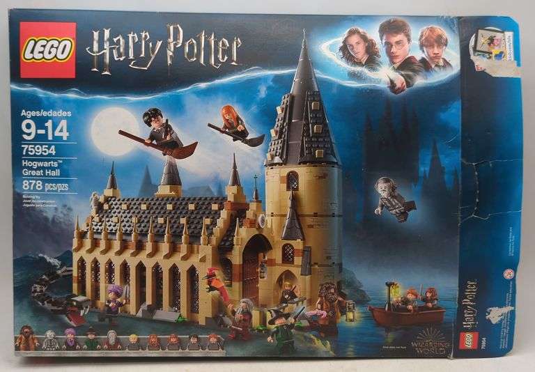 (HI) LEGO Harry Potter. ( Hogwarts Great Hall ) No. 75954. 878 PCs ...