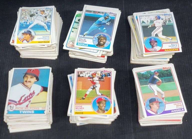 (N) Topps MLB Professional Baseball Trading Cards. - Kraft Auction ...