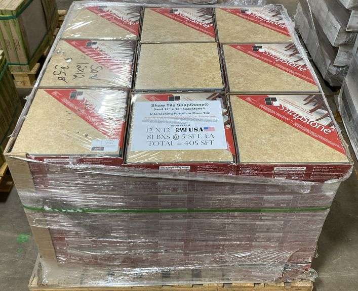 Shaw Tile Snapstone SAND 12"x12" Interlocking Porcelain Floor Tile ...