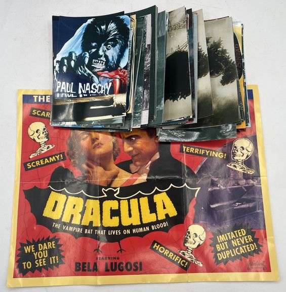 (AO) Assorted Photographs Of Old Horror Films - Kraft Auction Service, LLC