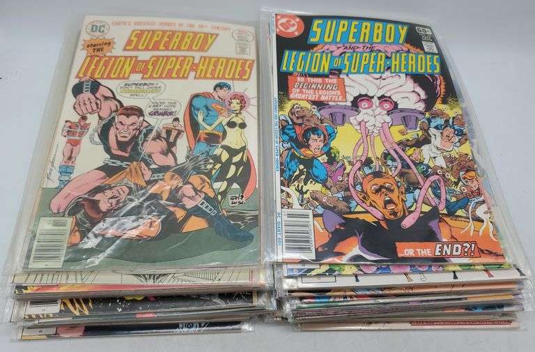 (DE) 41 DC Superboy and The Legion of Super-Heroes Issues #221-257 and Superboy Issues #147 ...