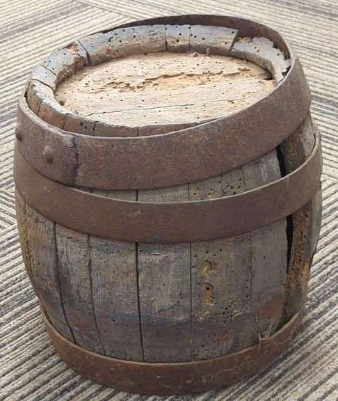 Antique Brewery Beer Barrel Wood Keg - Kraft Auction Service, LLC