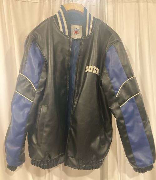 (F) Indianapolis Colts NFL jacket size medium - Kraft Auction Service, LLC