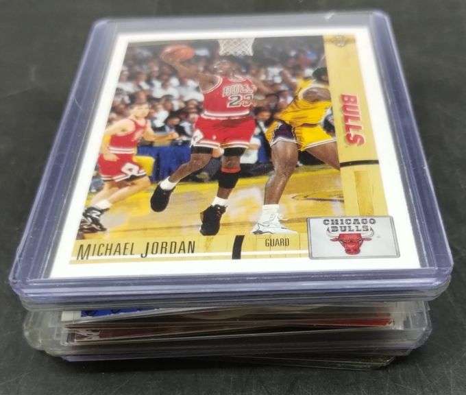(P) Michael Jordan collectable basketball cards and more 25 total ...
