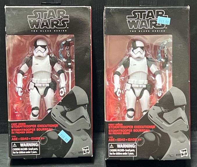 (AO) Pair Of Star Wars The Black Series 5” First Order Stormtrooper ...