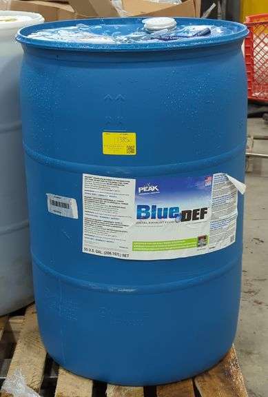 Speak Blue DEF 55 Gallon Drum**Full* - Kraft Auction Service, LLC